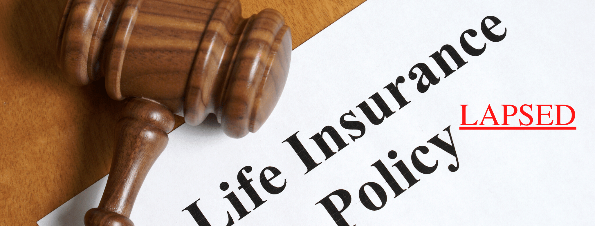 Read This Letter Before You Lapse Your Life Insurance Policy